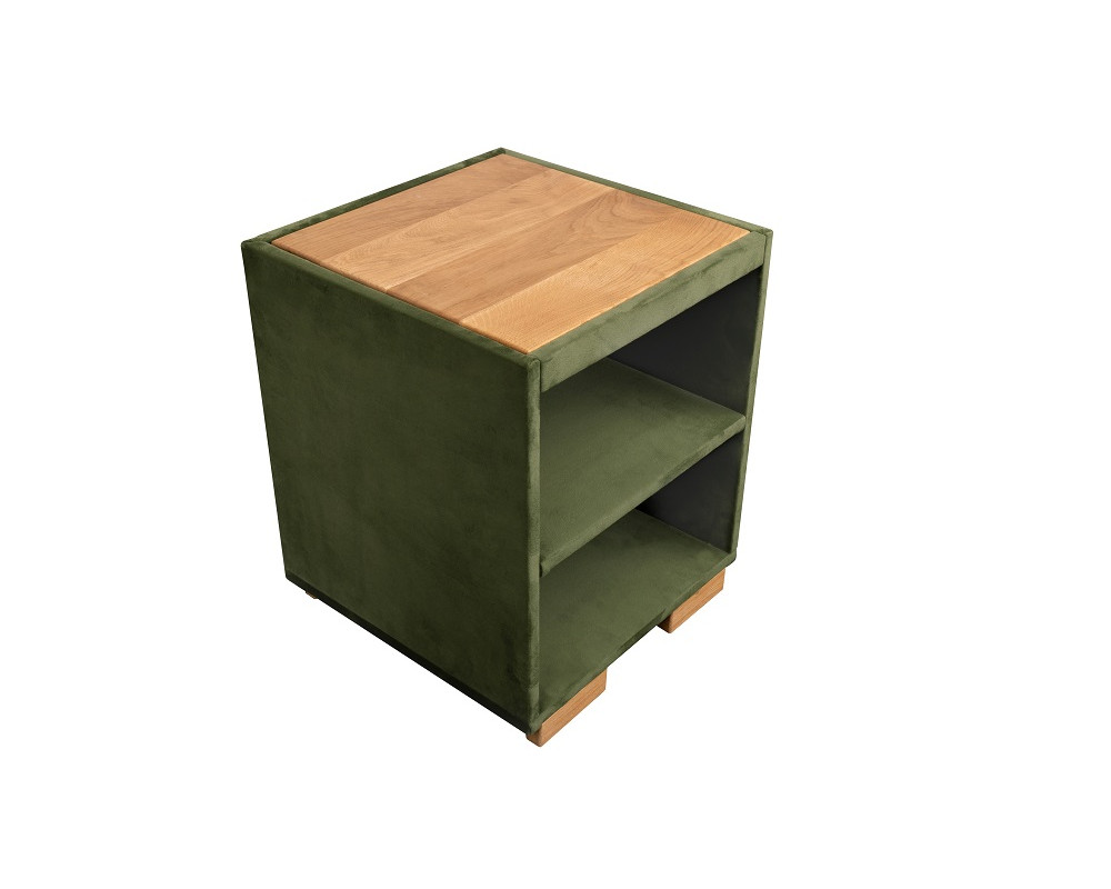 Bedora Leon Éjjeliszekrény, zöld, szövet – idealisalvas.hu