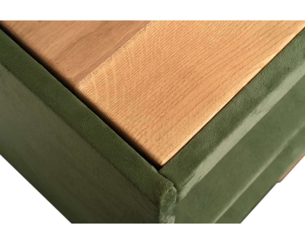 Bedora Leon Éjjeliszekrény, zöld, szövet – idealisalvas.hu